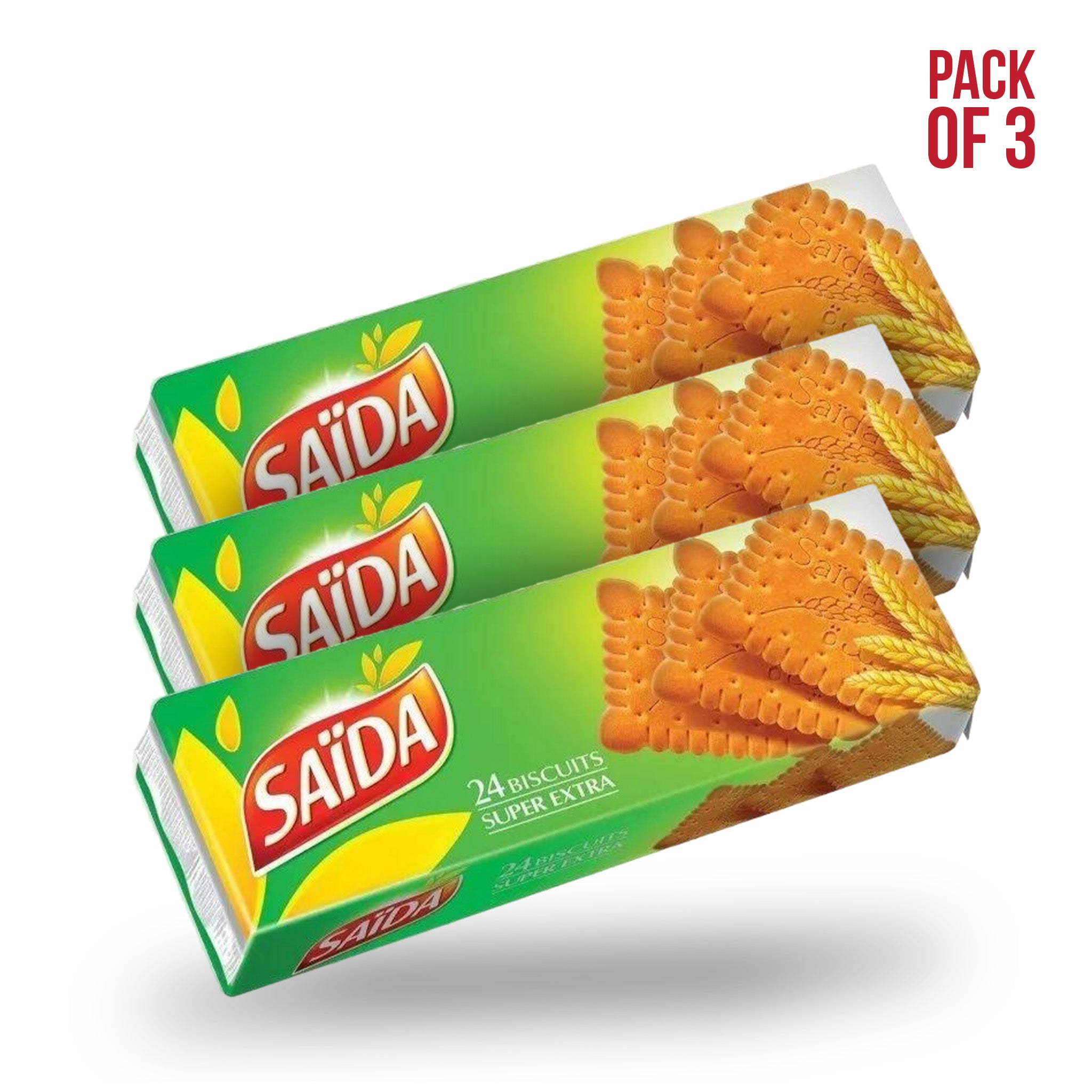 3 x Biscuits Classiques Saida – Goût Authentique Tunisien | 3 x Saida – VILLAGE HALAL GROCERIES